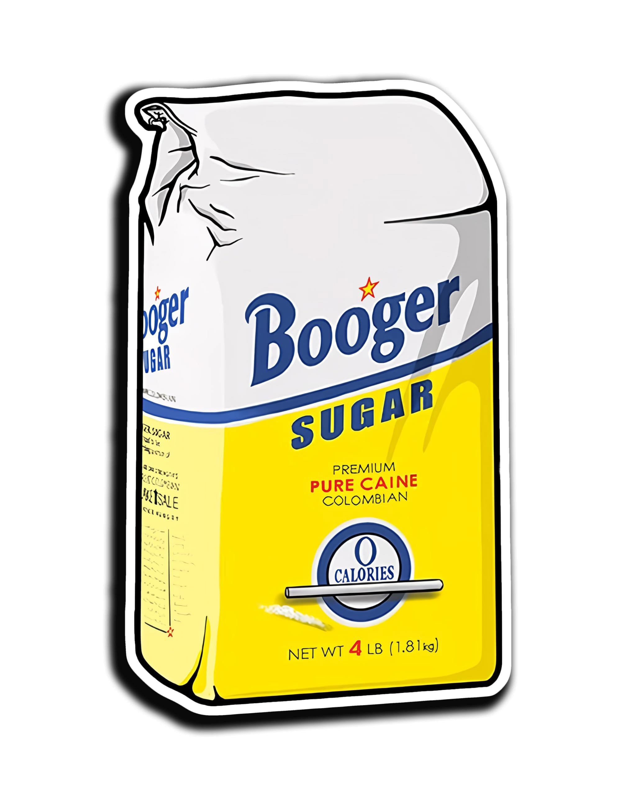 Booger Sugar Sticker/decal - Etsy