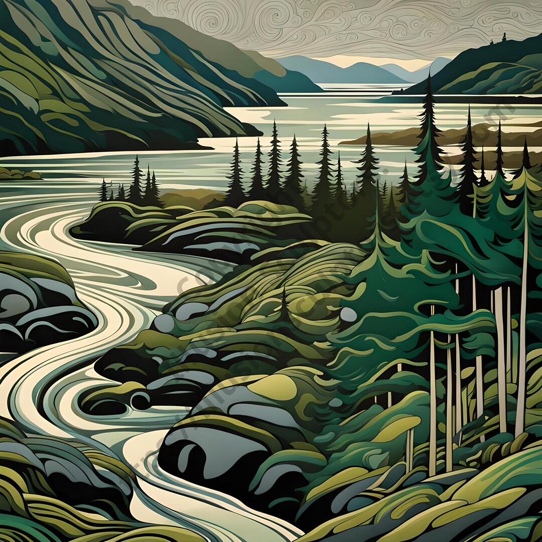 Where the River Meets the Sea | Digital Download of the BC Coast by ...