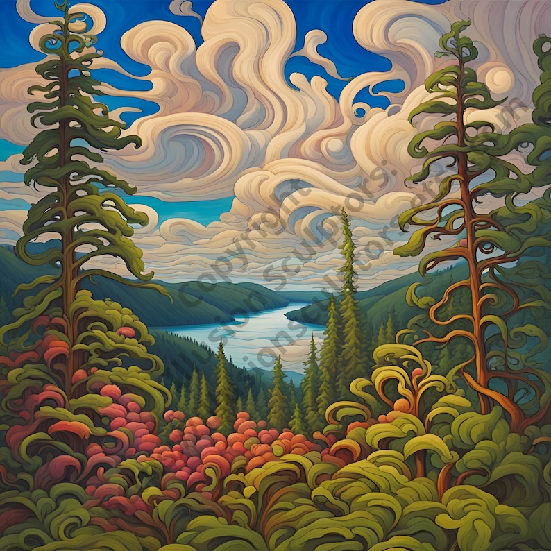 Summer in Canada - Digital Print of the Canadian Wilderness by ...