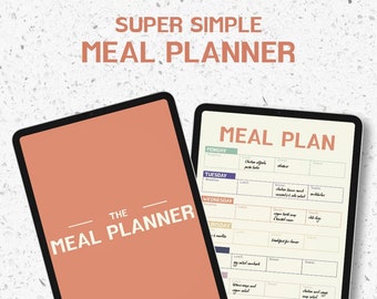 Super Simple Grocery List Digital Grocery List Printable - Etsy