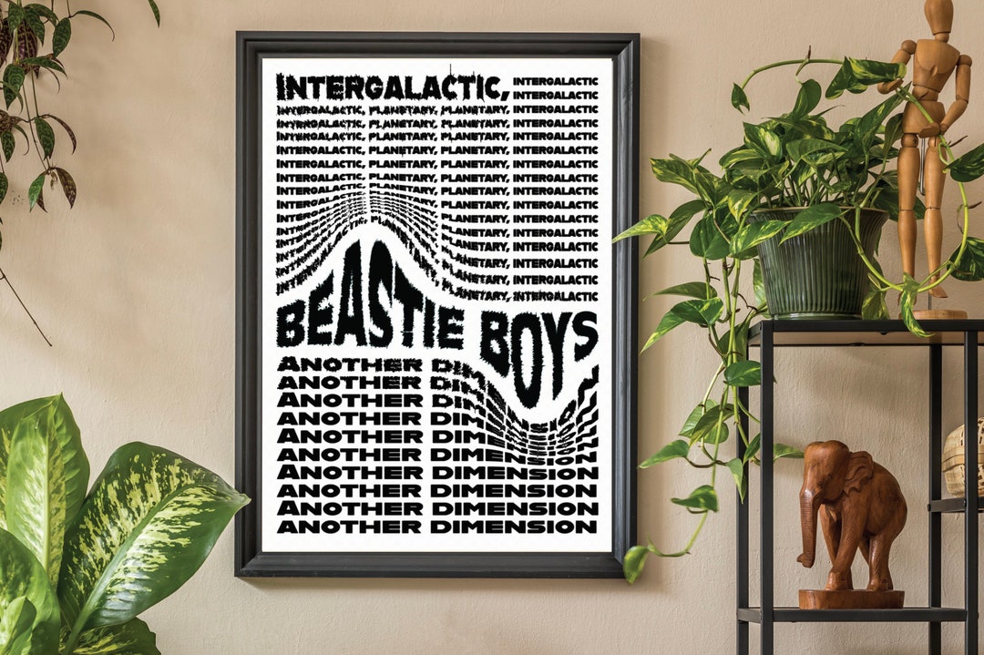 Intergalactic Beastie Boys Lyric Print Digital Download - Etsy