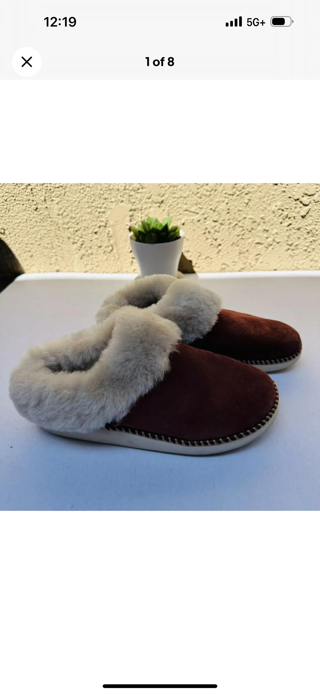 Olukai Kui Canoe Tan Kui Genuine Shearling Slipper Canoe Tan Size Size ...