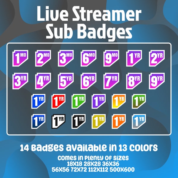 Sub Badges - Etsy