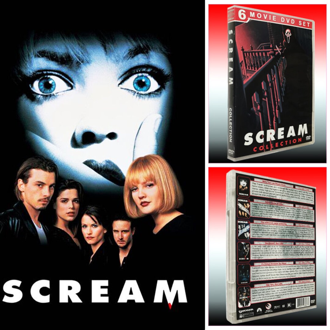 Scream Season 1-6 Movie Collection DVD 6-disc Box Set Brand - Etsy