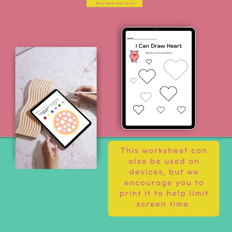 Printable Shape Tracing Coloring and Various Games Preschool Activity ...