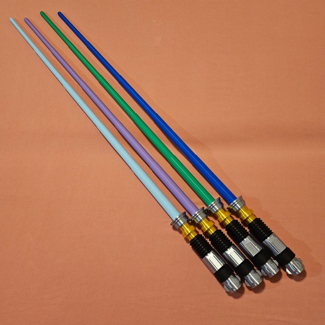 3D Printed Cosplay Toy, Collapsing Lightsaber - Etsy