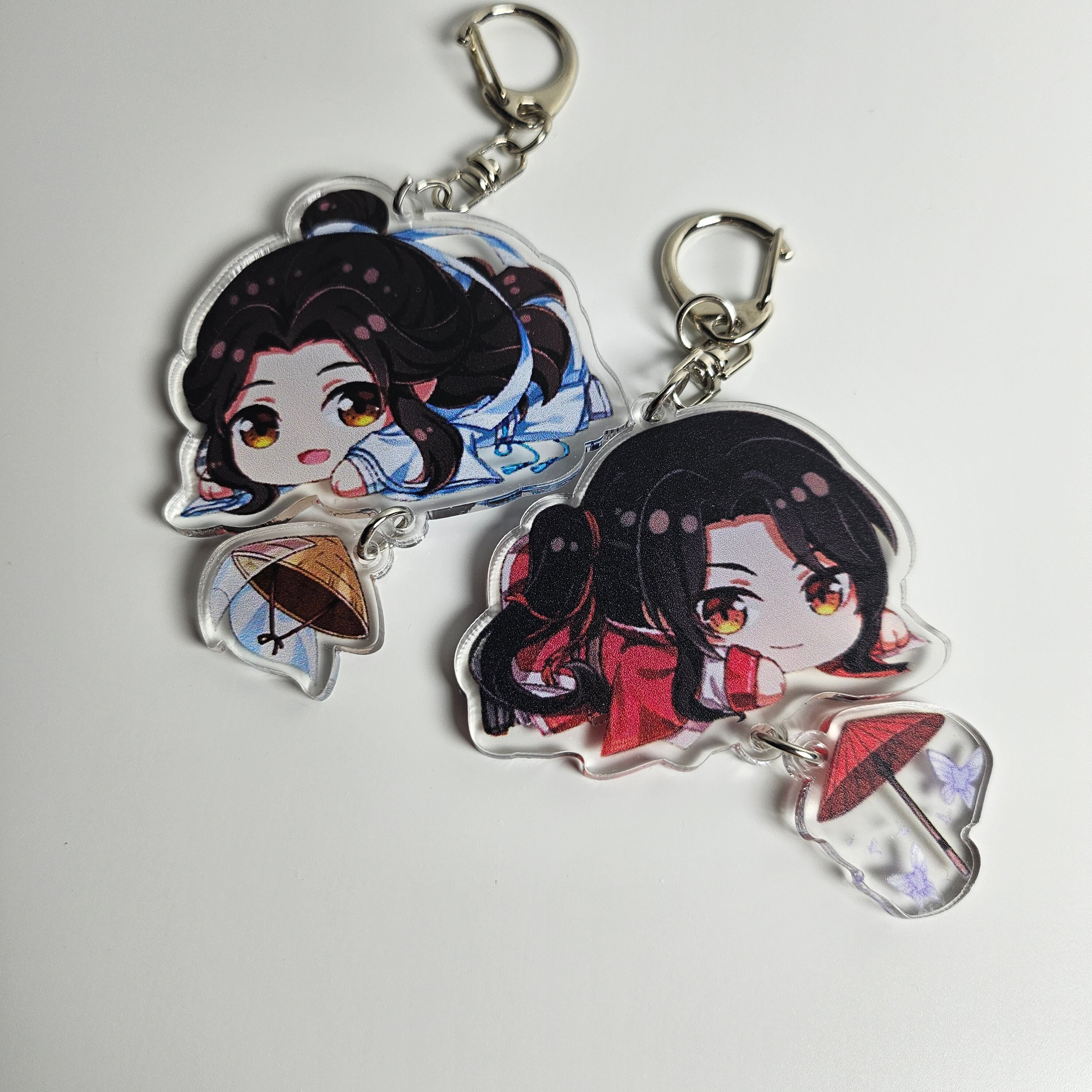 Enchanting Acrylic Keychains, Tian Guan Ci Fu, Heaven Official's ...