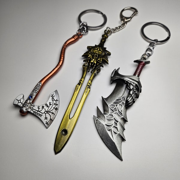 God of War Keychains - Etsy