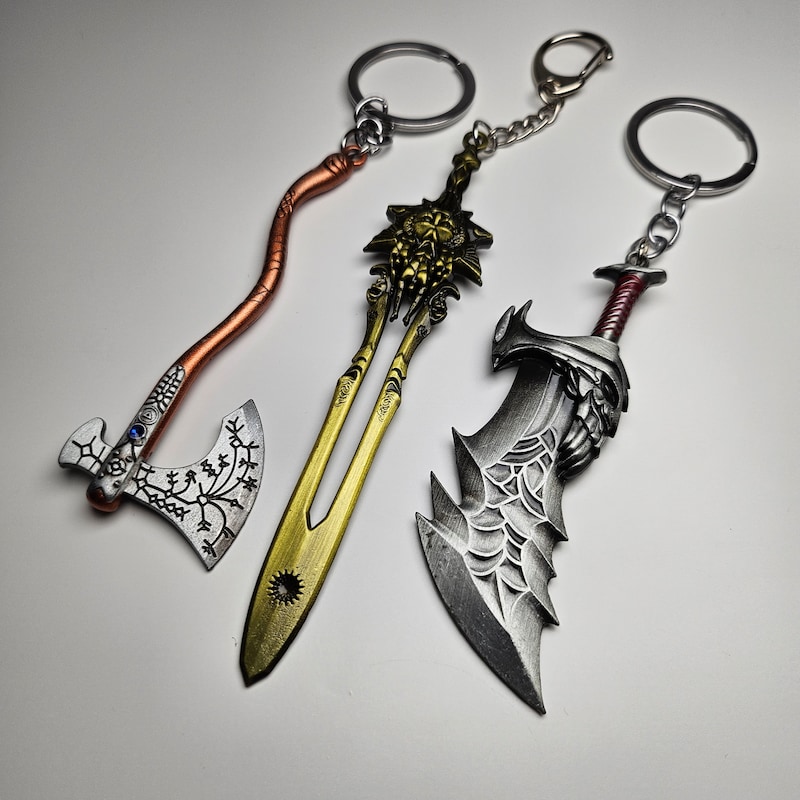 God of War Keychain - Etsy