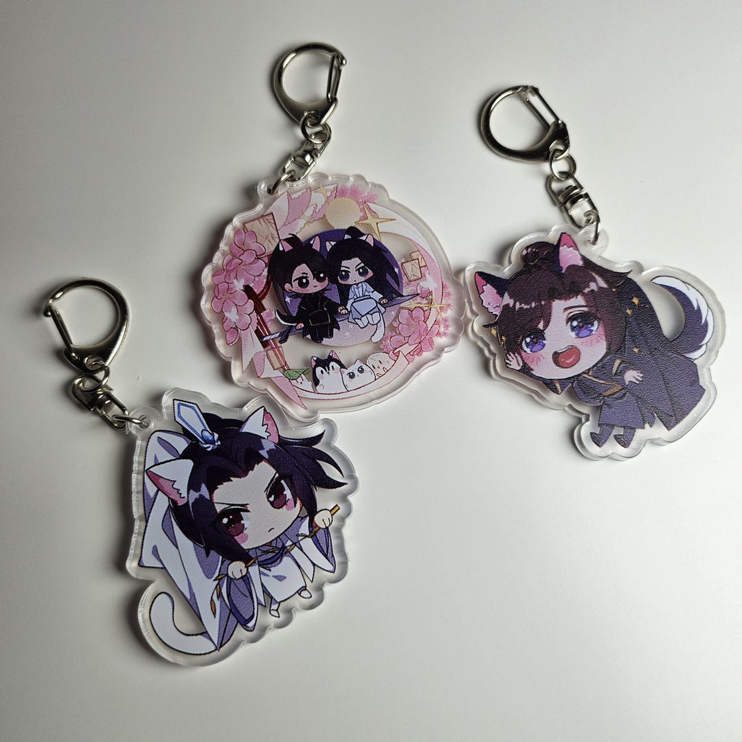 PRE-ORDER Acrylic Keychains From the Husky and His White Cat Shizun ...