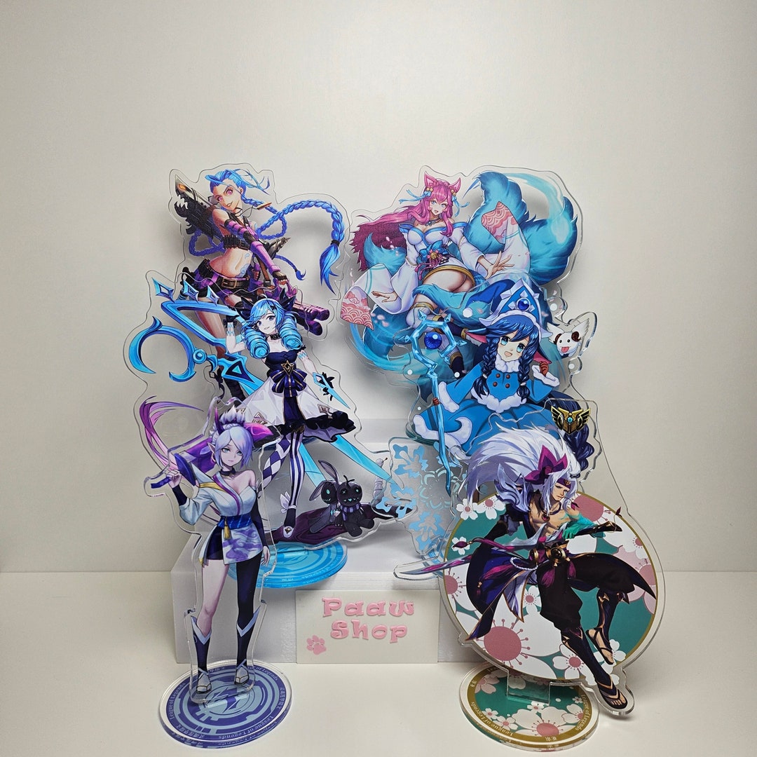 PRE-ORDER Acrylic Stand, Stands, Lol, League of Legends, Game, Jinx ...