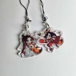 Enchanting Acrylic Keychains, Tian Guan Ci Fu, Heaven Official's ...