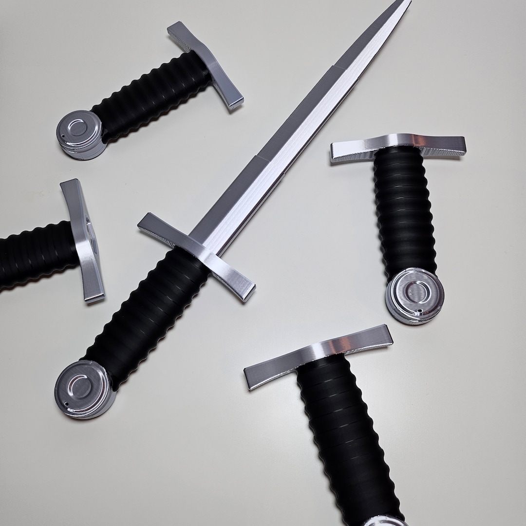 3D Printed Cosplay Toy, Collapsing Dagger, Many Colors, Plastic Toy - Etsy