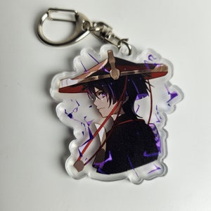 PRE-ORDER Genshin Impact Acrylic Keychains, Genshin Cute Keychains ...