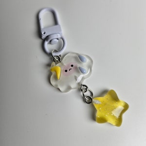 Cutie Cloud Keychains - Etsy