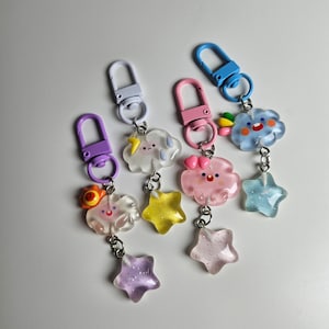 Cutie Cloud Keychains - Etsy