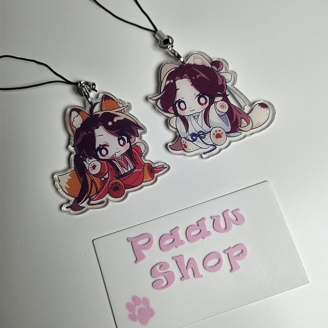 PRE-ORDER Enchanting Acrylic Keychains, Tian Guan Ci Fu, Heaven ...