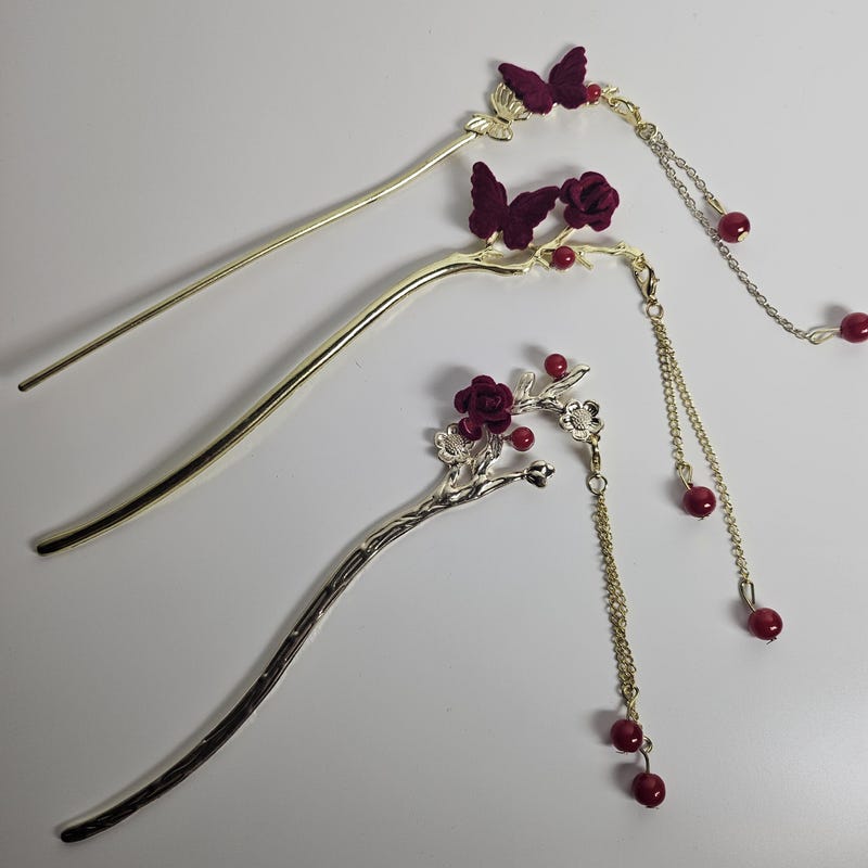 Traditional Chinese Hair Stick - Etsy