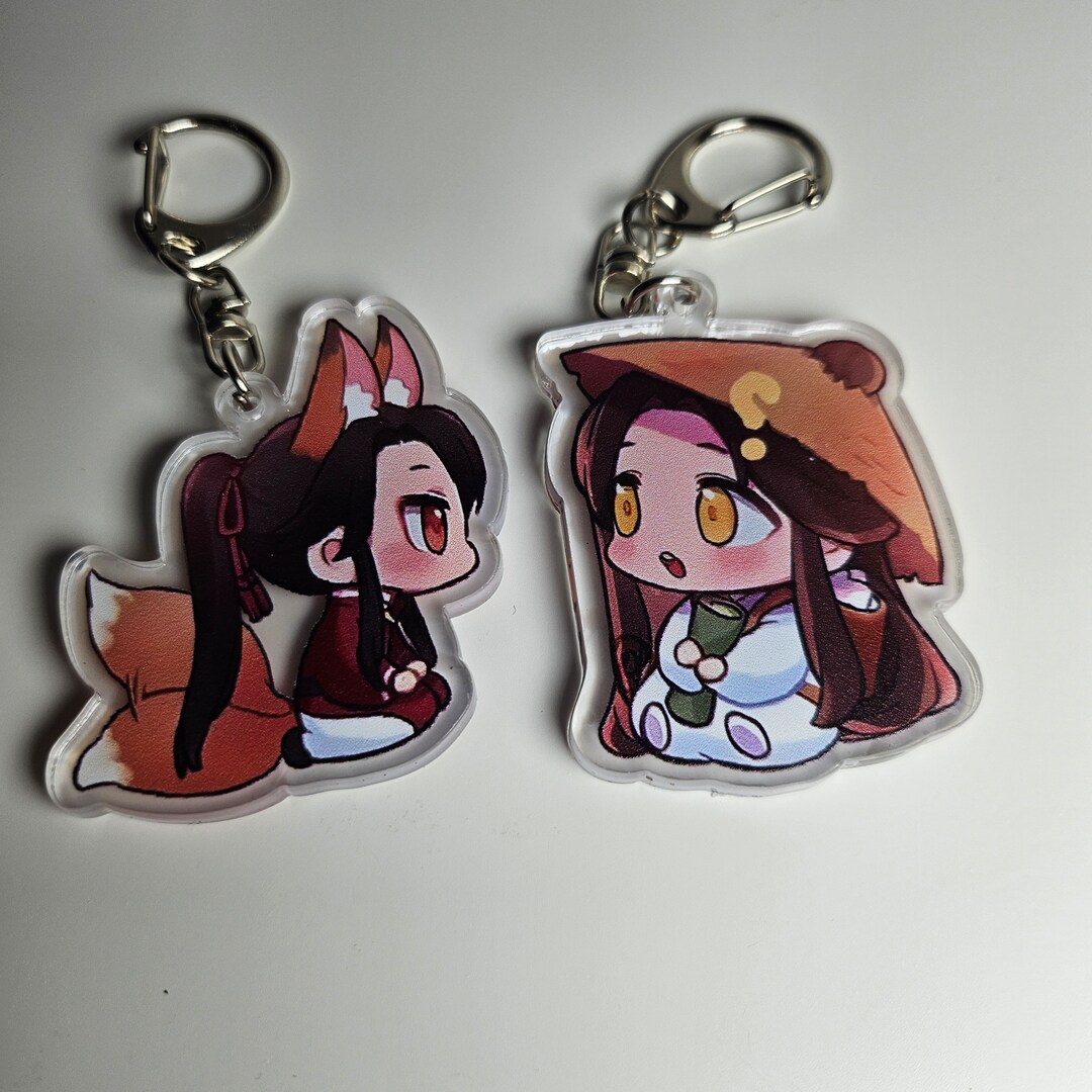 Enchanting Acrylic Keychains, Tian Guan Ci Fu, Heaven Official's ...