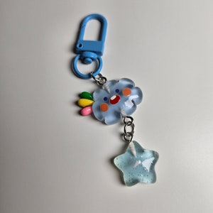 Cutie Cloud Keychains - Etsy