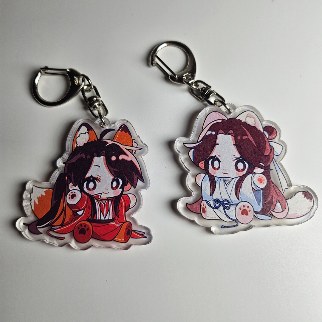 Enchanting Acrylic Keychains, Tian Guan Ci Fu, Heaven Official's ...