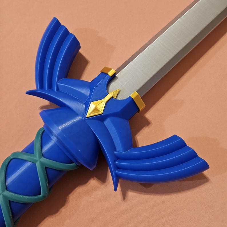 3D Printed, Collapsing Master Sword, Cosplay Toy - Etsy