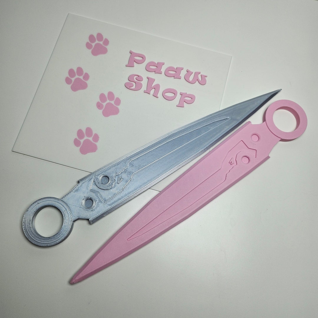 3D Printed, Fake Knife, Knife, Toy, Weapon, Many Colors - Etsy