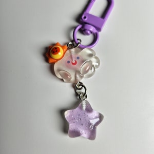 Cutie Cloud Keychains - Etsy