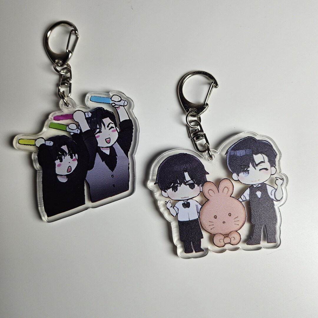 PRE-ORDER Acrylic Keychains, Pb, Korean, Manhwa, BL - Etsy