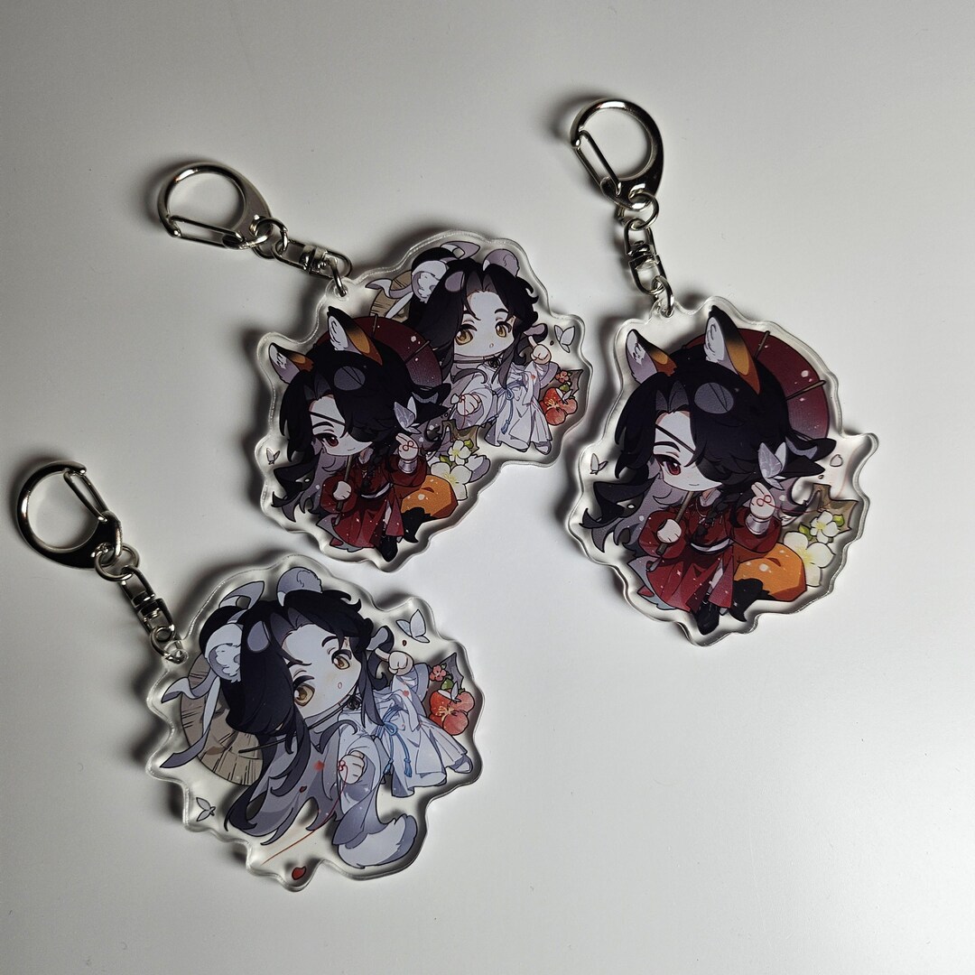 Enchanting Acrylic Keychains, Tian Guan Ci Fu, Heaven Official's ...