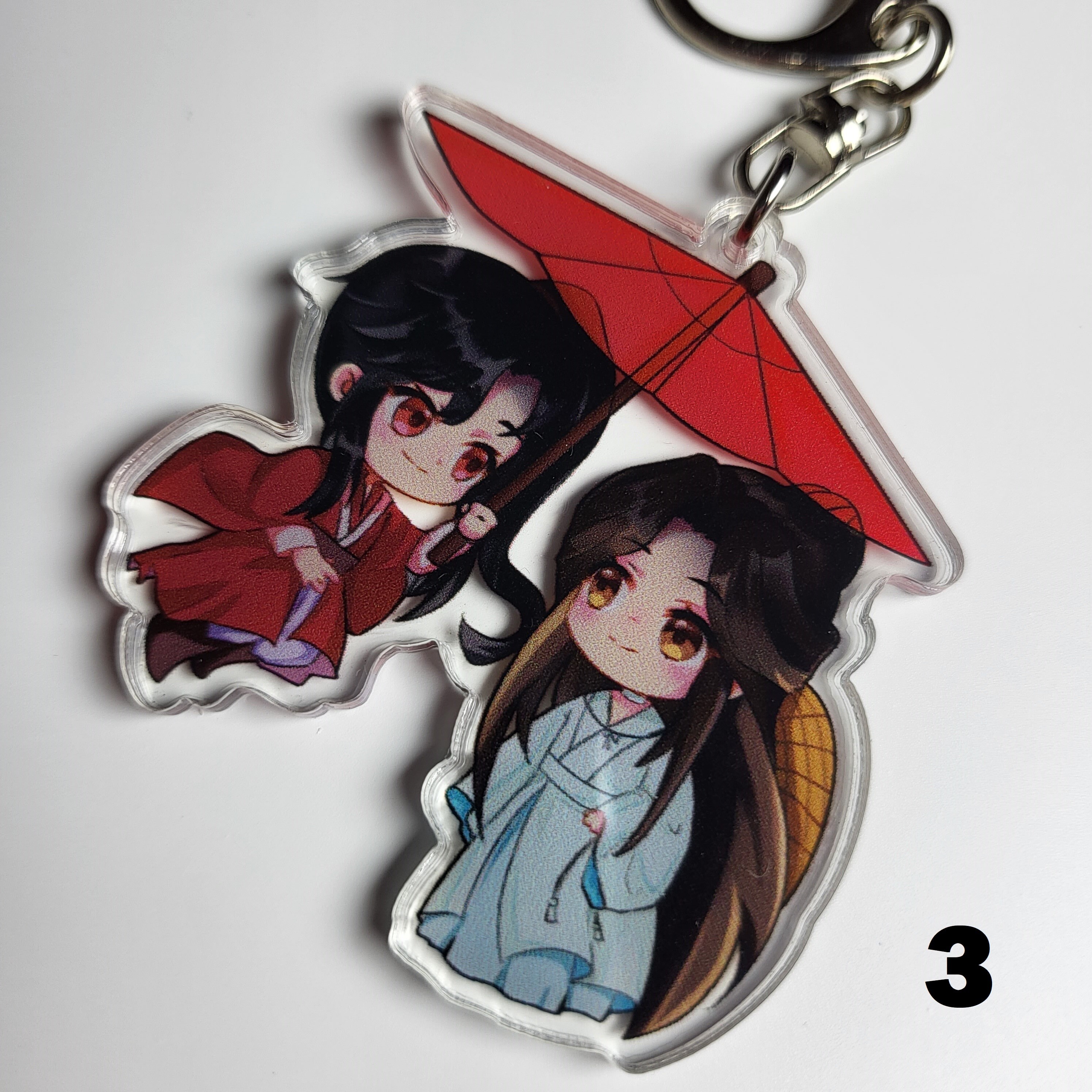 Enchanting Acrylic Keychains, Tian Guan Ci Fu, Heaven Official's ...