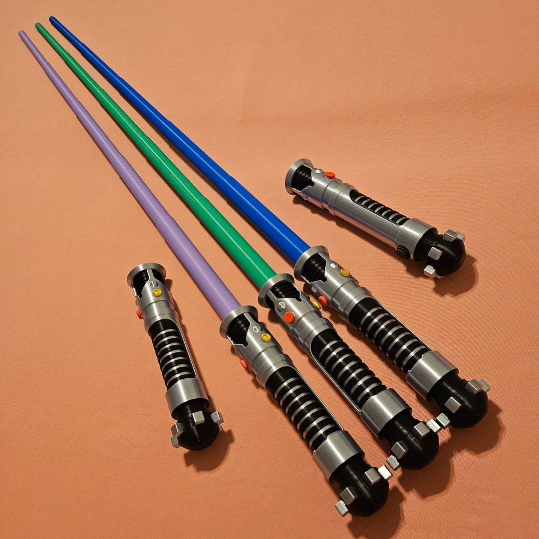 3D Printed Cosplay Toy, Collapsing Lightsaber, Plastic Toy - Etsy
