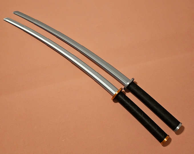 32" Collapsible Retractable Sword Katana Replaceable Blade , 3D Printed ...