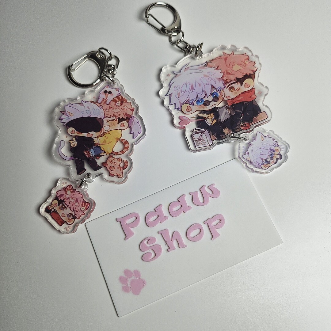 PRE-ORDER Cute Keychain, JJK Keychain - Etsy