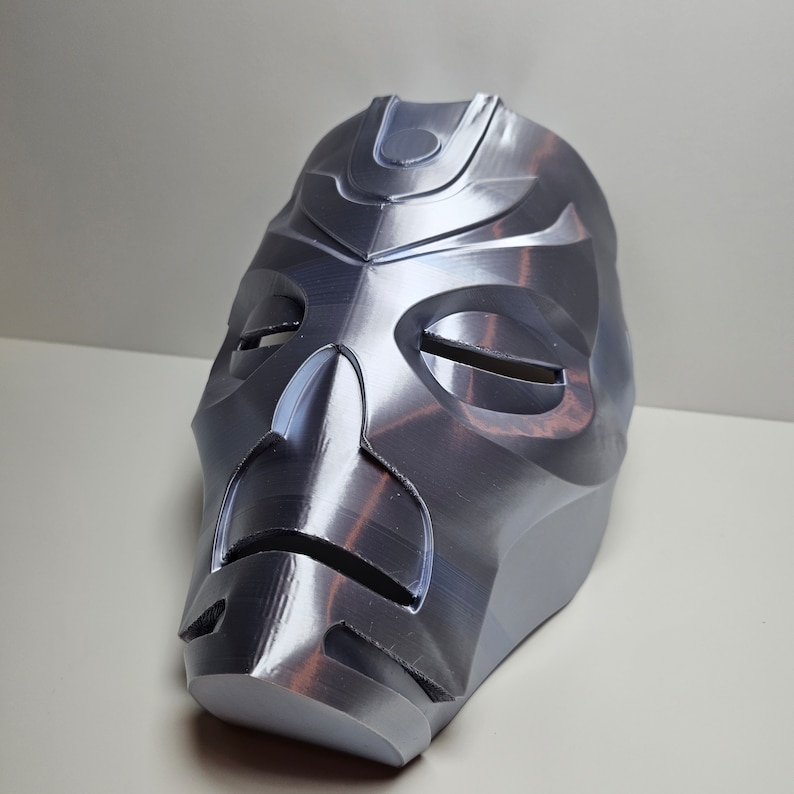 3D Printed, Many Colors Skyrim Dragon Priest Inspired Mask, Wearable - Etsy