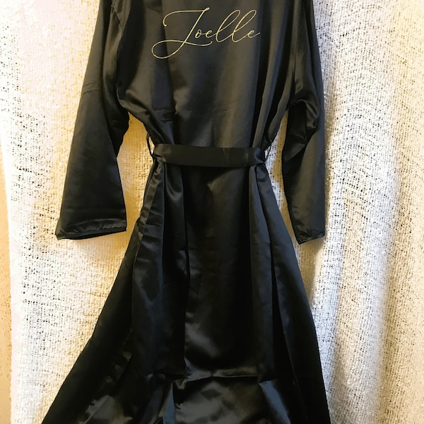 Satin Robe - Etsy UK