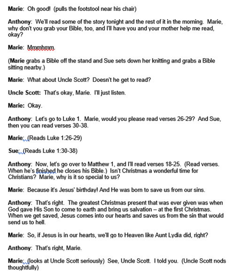 Christmas Skit - Play - Drama - Christian School or Church - "a Heart ...