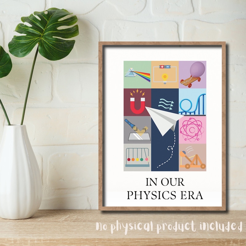 Physics Wall Art - Etsy