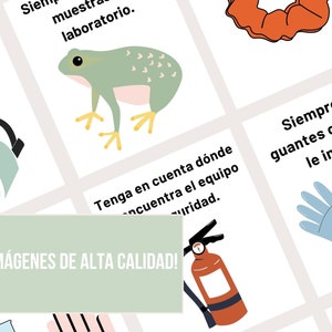 Póster Del Laboratorio De Ciencias Para Aulas De Intermedia Y ...
