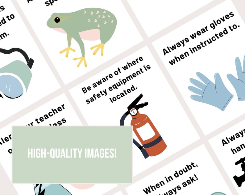 Science Classroom Decor for Middle School and High School - STEM ...