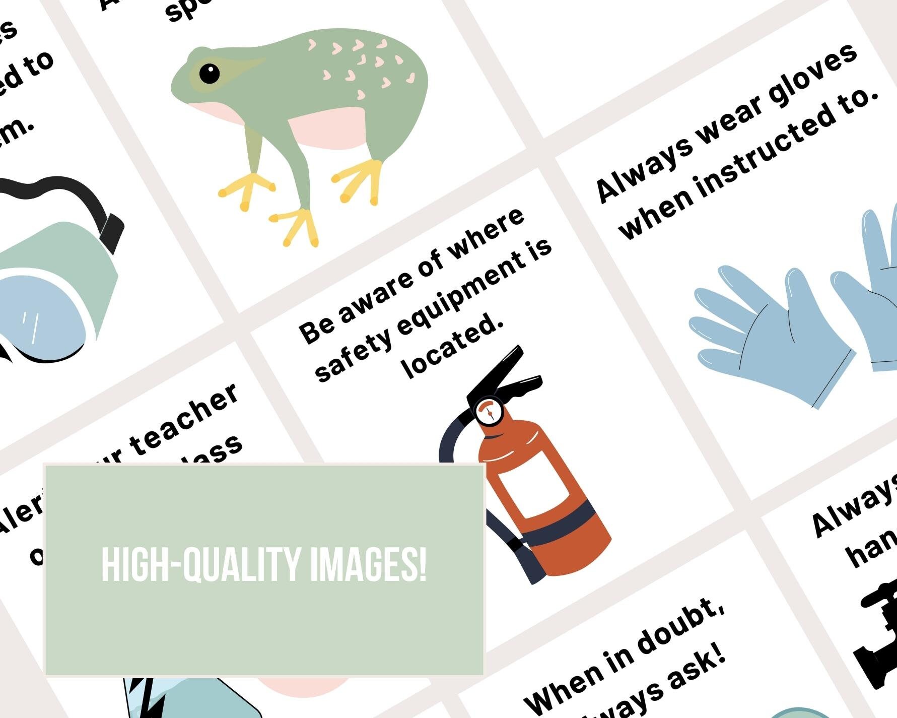 Science Classroom Decor for Middle School and High School - STEM ...