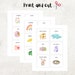 Printable Spring Vocabulary Flashcards, Montessori Education Activities ...