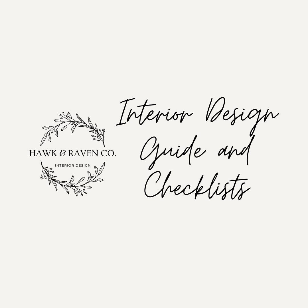 Essential Interior Design Guide & Checklist for DIY Renovations - Etsy