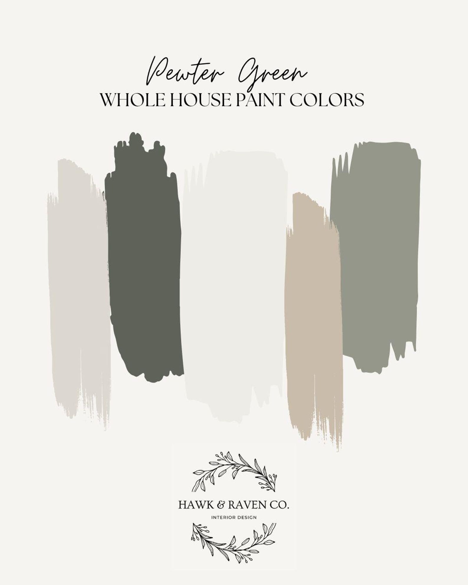 Refreshing Home Color Palette | Sherwin Williams | Green, Beige, White ...