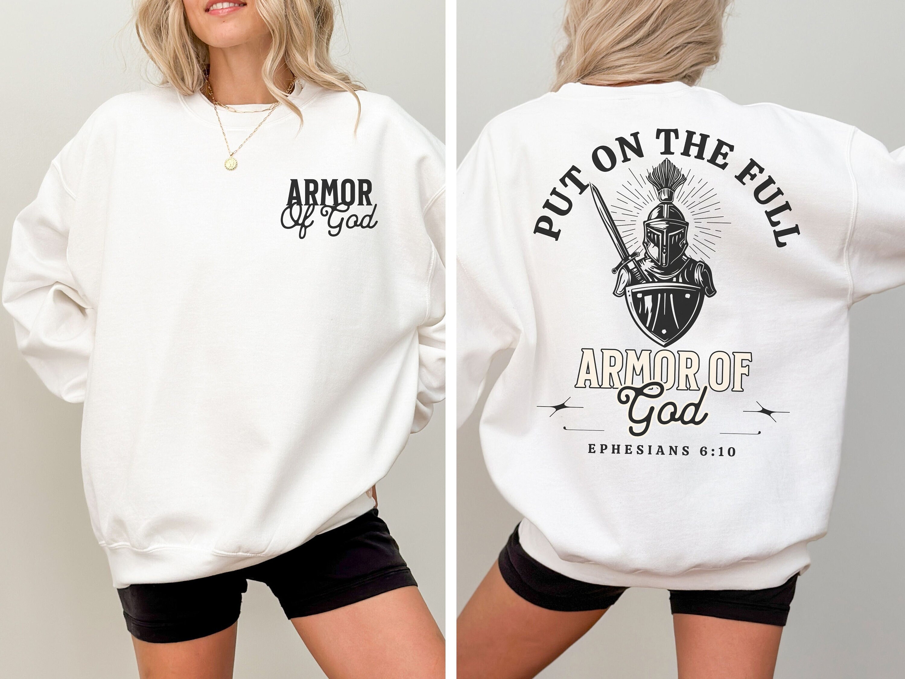 Armor of God Sweatshirt, Ephesians Armor of God, Armor of God, Suit of ...
