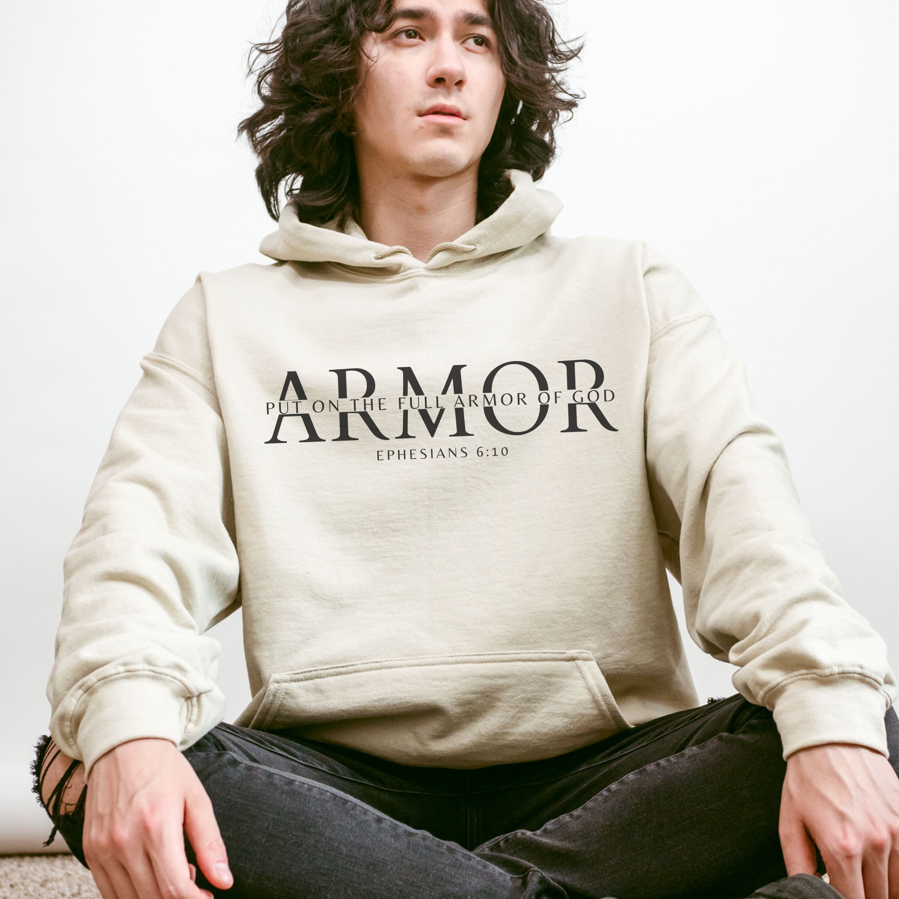 Full Armor of God Hoodie, Ephesians Armor of God, Full Armor of God ...