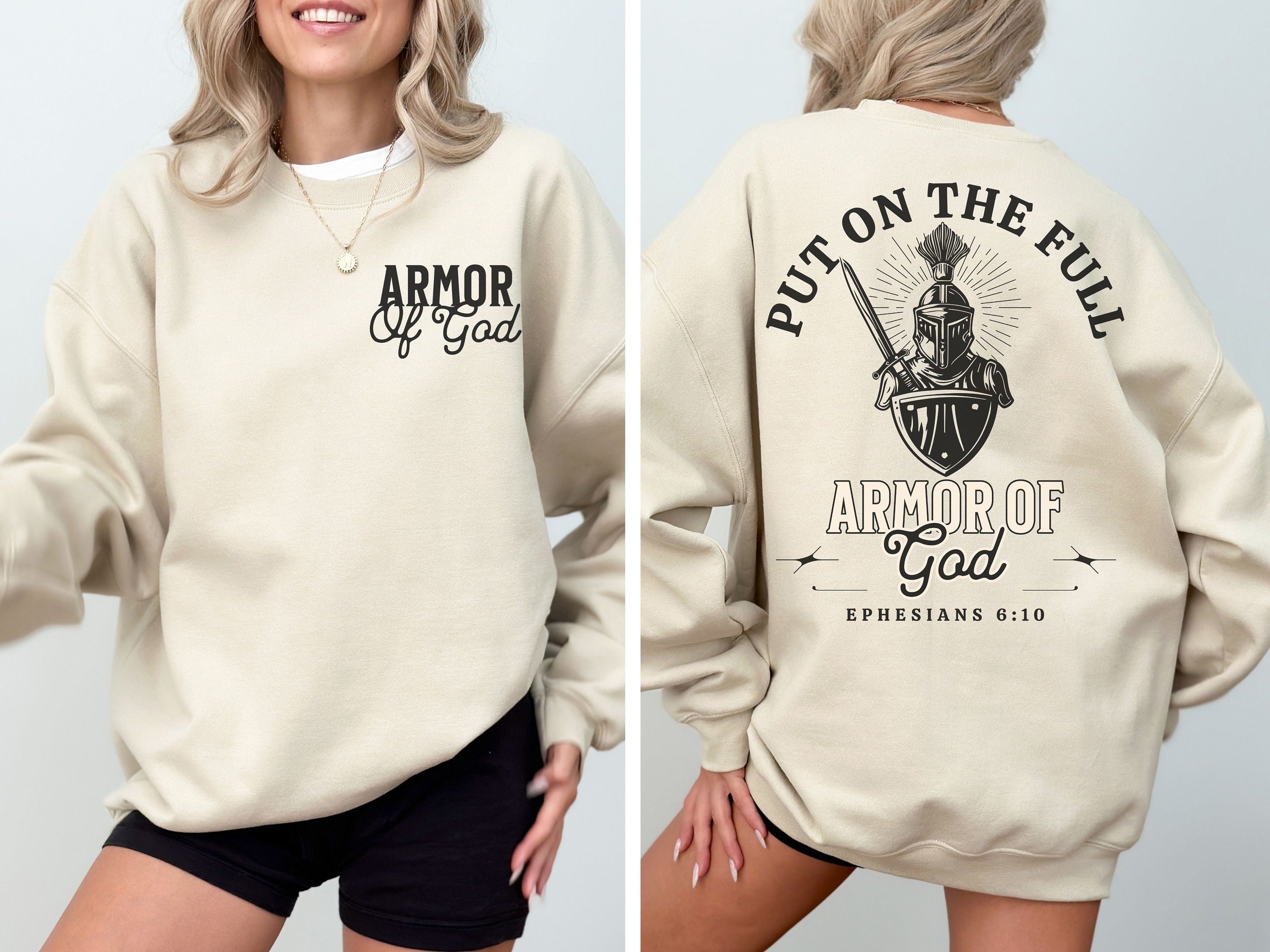 Armor of God Sweatshirt, Ephesians Armor of God, Armor of God, Suit of ...