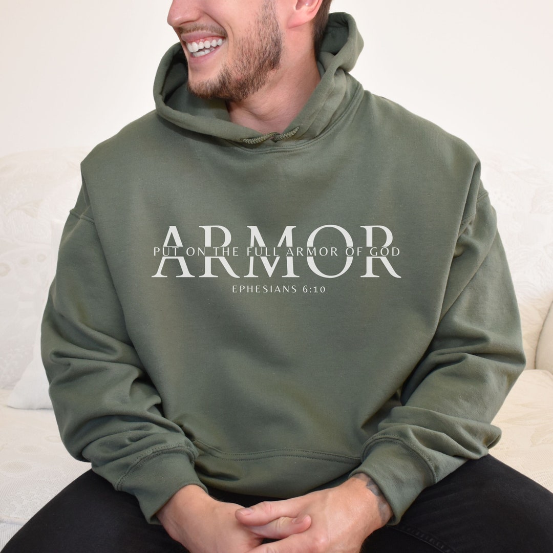 Full Armor of God Hoodie, Ephesians Armor of God, Full Armor of God ...