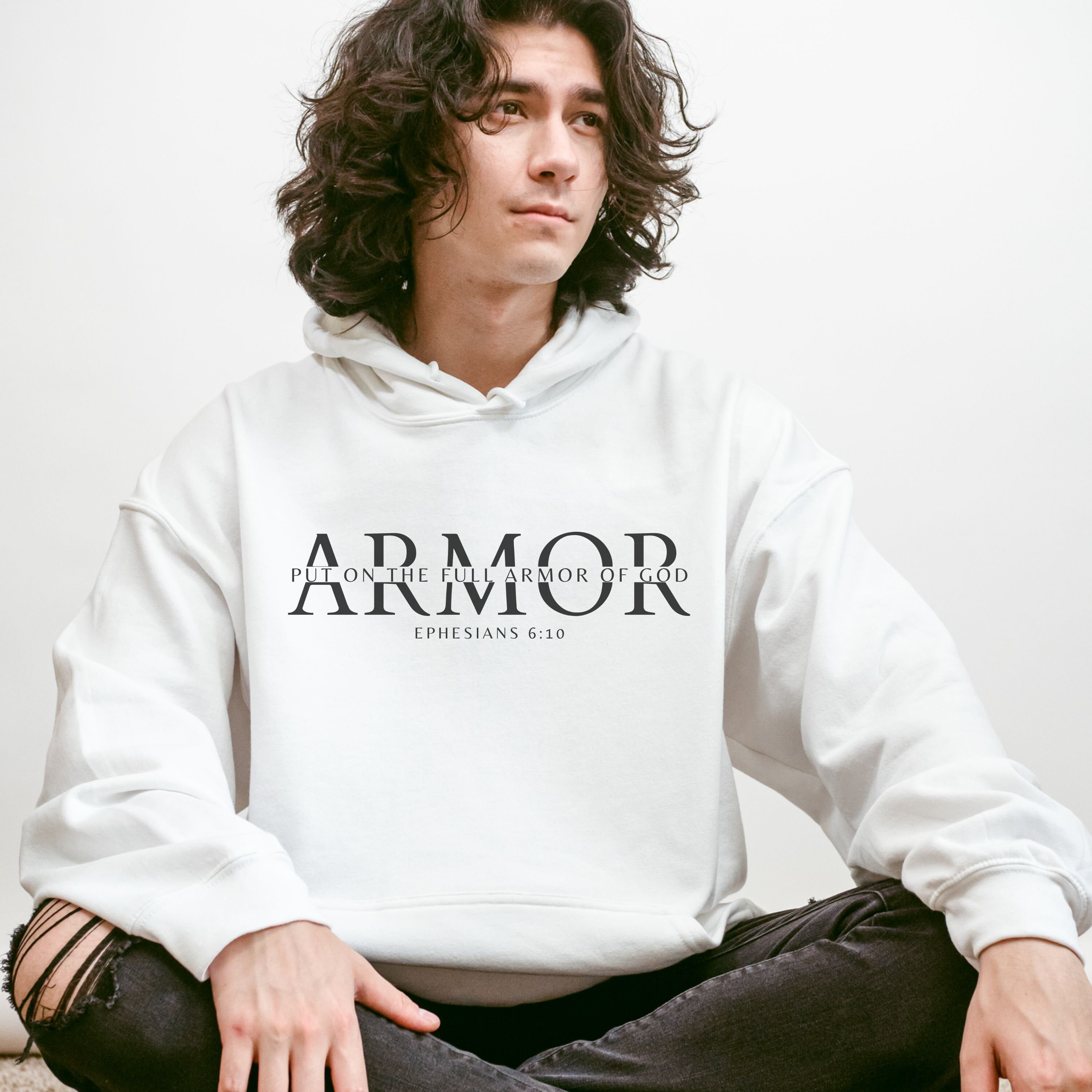 Full Armor of God Hoodie, Ephesians Armor of God, Full Armor of God ...