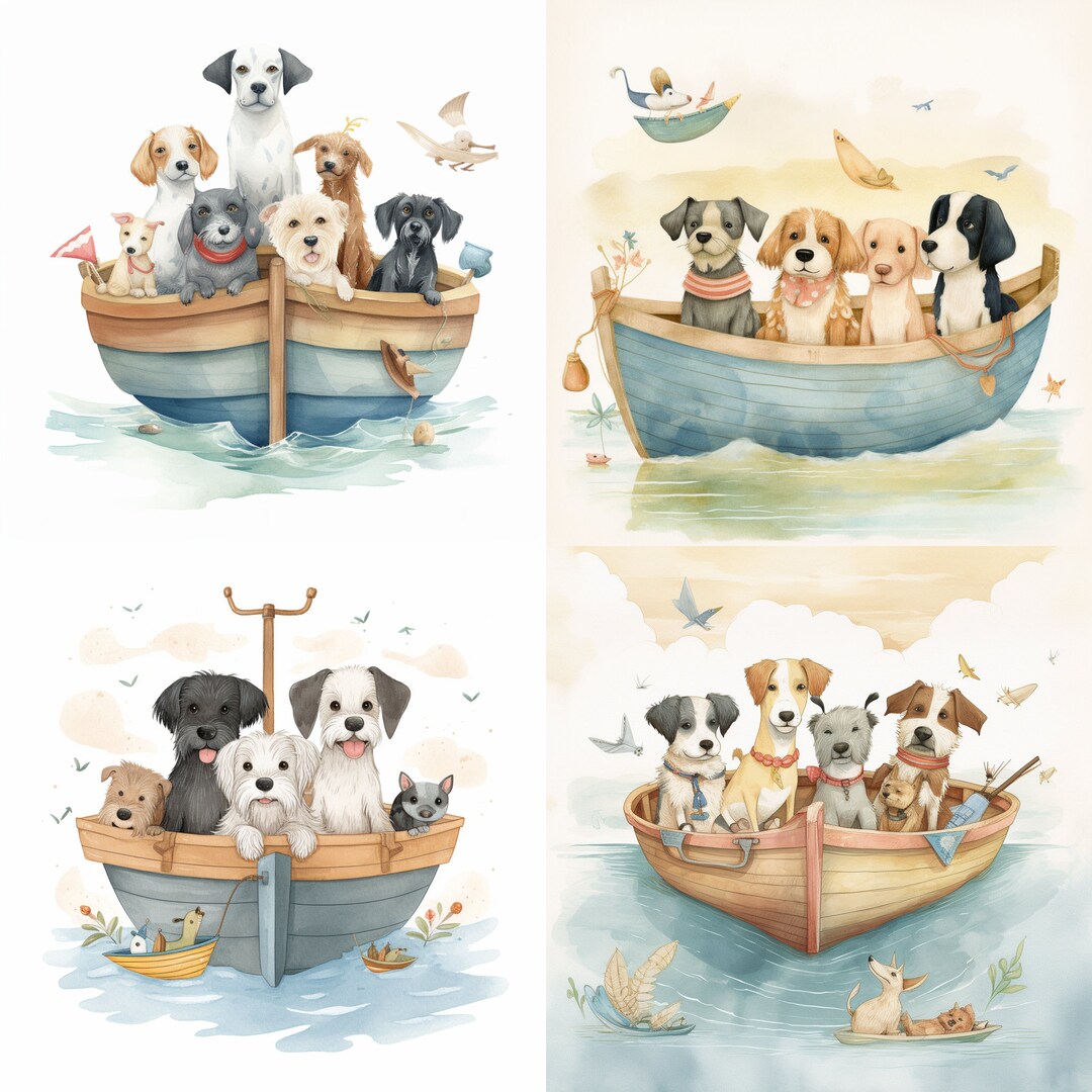 Nautical Dogs - Etsy